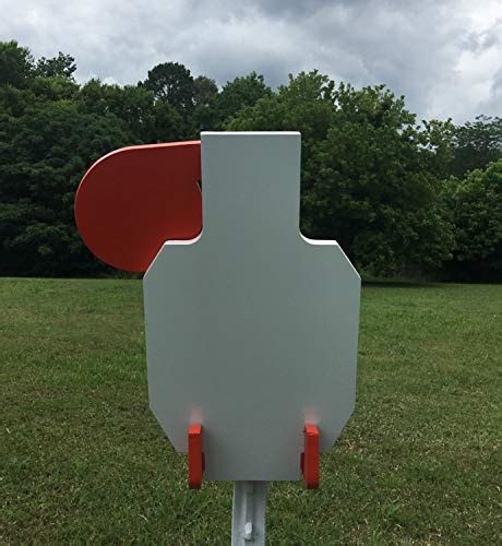 Ar500 Steel Hostage Reactive Idpa Shooting Target 38in 7x12 For T Post