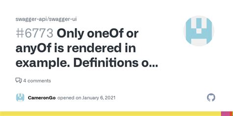 Only Oneof Or Anyof Is Rendered In Example Definitions On The Schema