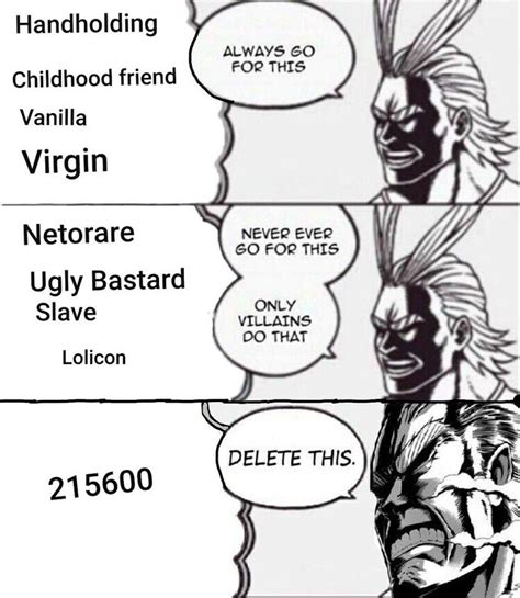 Only Villains Do That Hentai Tags Know Your Meme