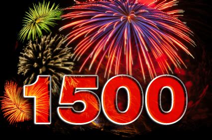 Celebrating 1 500 Posts 1499 So What Faith