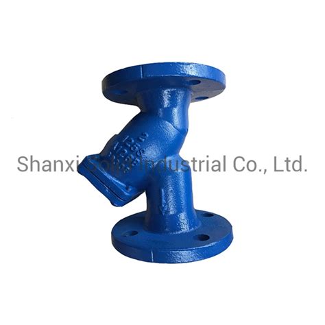 API ANSI Cast Iron ASTM A126 GRADE B 125 150lb Flange End Y Strainer
