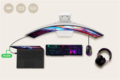 34 吋 Ultragear™ Wqhd Oled 弧形智能遊戲顯示器 支援 Webos、240hz、003ms Gtg
