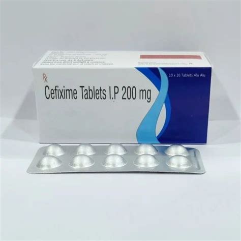 Cefixime 200mg Tablet At ₹ 1100 Box Zifi 200mg Cefixime Tablet In