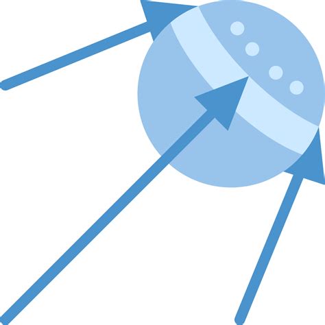Sputnik Artificial Satellite Space Astronomy Icon Download On Iconfinder