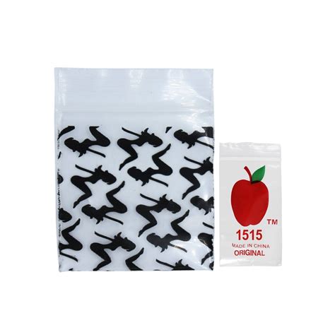 Lady Bag 38mm X 38mm Plastic Bag Bongsmart Australia