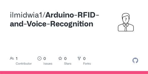 GitHub Ilmidwia Arduino RFID And Voice Recognition