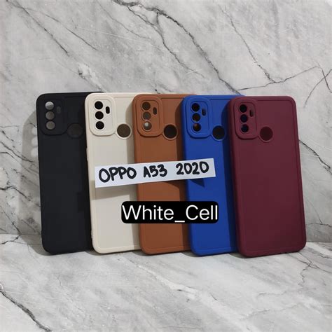 Jual Softcase Pro Camera Silicon Matte Case Full Cover Oppo A53 2020