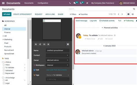Odoo Document Module Odoo V Enterprise Edition Book