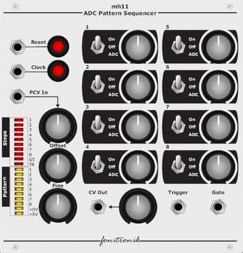 Matrixsynth Fonitronik Mh 11 Adc Pattern Sequencer