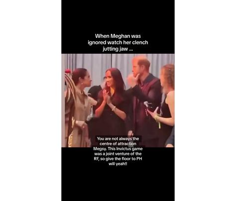 Foto Meghan Markle E Príncipe Harry Conversam Com Uma Convidada Do