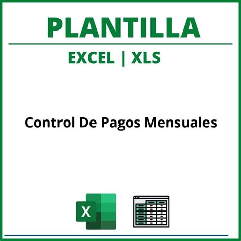 Plantilla Control Cobros Y Pagos Excel