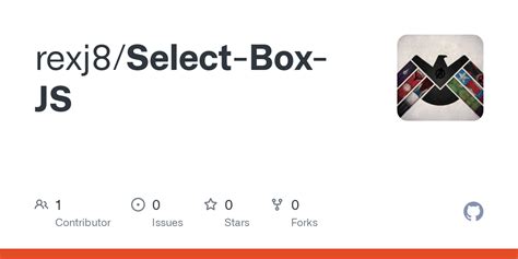 Github Rexj8 Select Box Js
