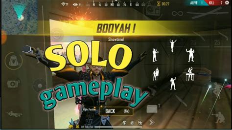 Free Fire Solo Gameplay 🤔🤔 Nobra Gaming Youtube