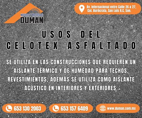 El Celotex Asfaltado Es Un Duman Maderas Y Materiales