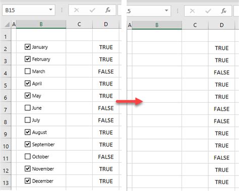 How To Delete Remove A Checkbox In Excel Google Sheets Auto VBA