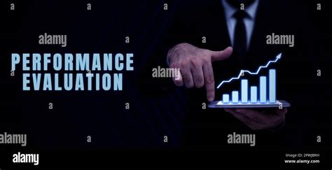 Writing Displaying Text Performance Evaluation Business Idea The Development And Action