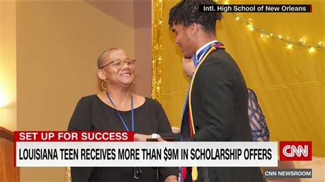 Louisiana Teen Accepted Into 170 Colleges Receives 9m In Scholarships Cnn
