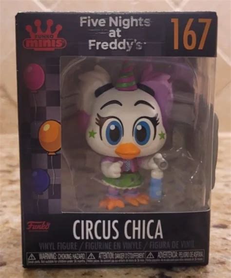 Fnaf Five Nights At Freddys Circus Chica Funko Minis Htf Eur 1756
