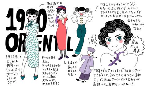 「世界のレトロファッションいろいろ 」竹内絢香🇬🇧の漫画