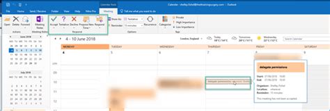 Delegate Access In Outlook Manage Someone Else S Calendar