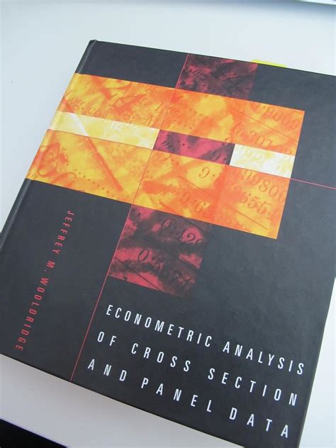 Econometric Analysis Of Cross Section And Panel Data Uk