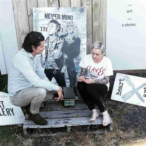Sid And Nancy Sex Pistols Original Stencil Art Print Signed