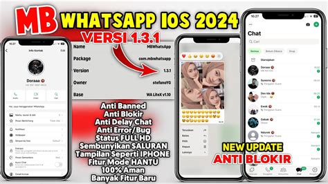 Mb Wa Ios Terbaru 2024 Mb Whatsapp Ios Terbaru 2024 Anti