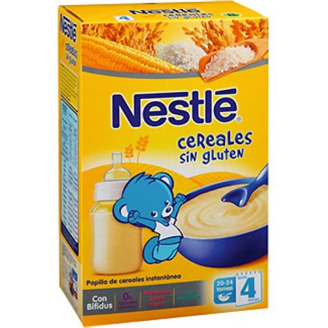 Tienda online vneta de papilla de cereales sin gluten Nestlé