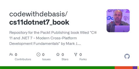 Github Codewithdebasiscs11dotnet7book Repository For The Packt Publishing Book Titled C