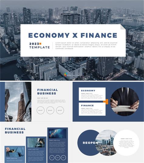 90 Economy PPT Templates Slide Members