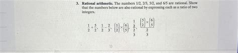 Solved Rational Arithmetic The Numbers 122352 ﻿and 65