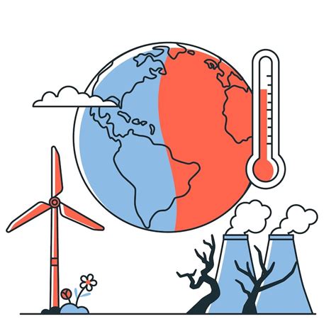 Klimaatverandering Illustratie Afbeeldingen Gratis Downloaden Op Freepik