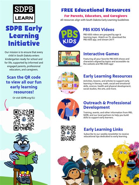 Sdpb Early Learning Initiative Flyer With Learn Logo Pdf