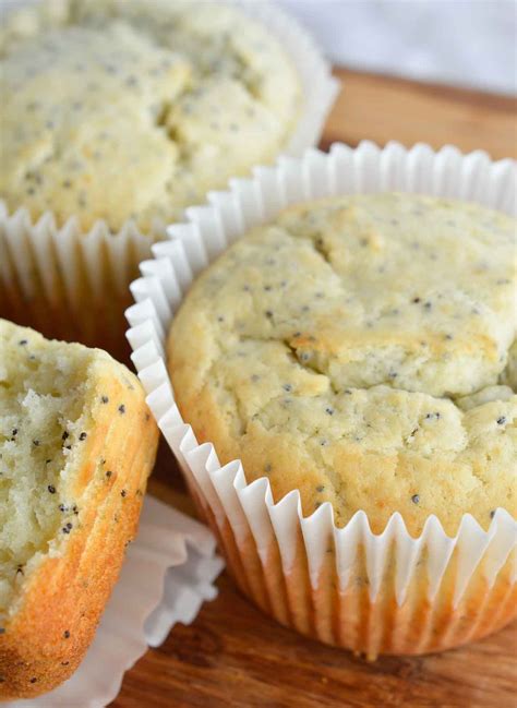 Almond Poppy Seed Muffins Wonkywonderful