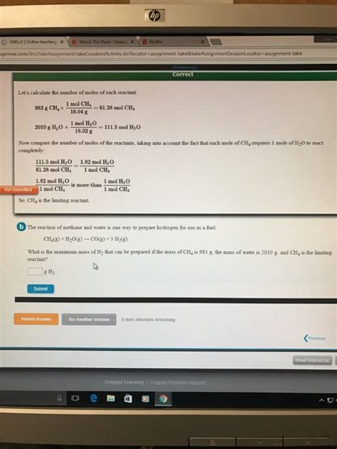 solved let s calculate the number of moles of each reactant