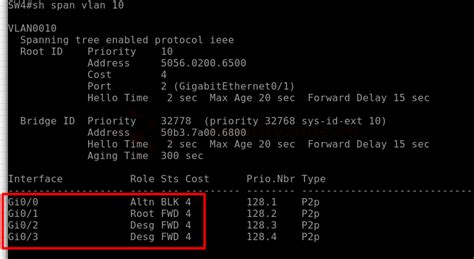 Giao thức Spanning Tree Phần Lab Network System Security