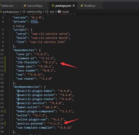 Pc端使用rem进行适配 （vu Cli34lib Flexiblepostcss Pxtorem）lib Flexible