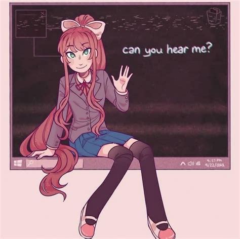 Ddlc Monika 🖊 Resim Oyunlar