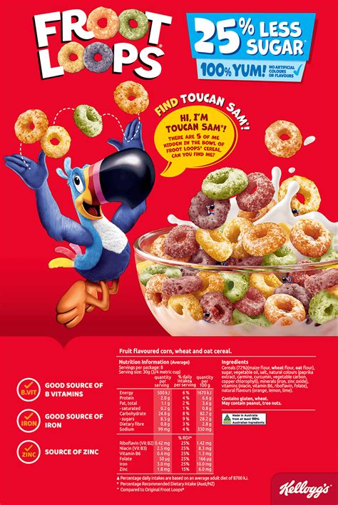 Kelloggs® Froot Loops® 25 Less Sugar Kelloggs