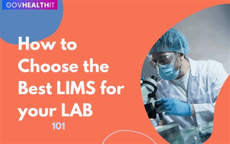 best lims software solutions for a laboratory information management