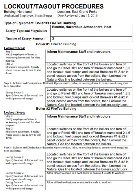How To Write Lockout Tagout Procedure And Loto Program