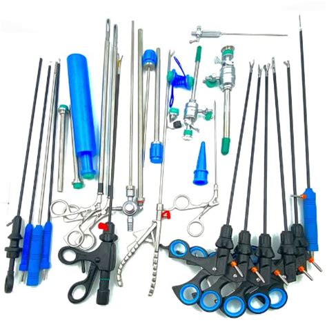 Tsw Laparoscopic Surgery Set Laparoscopy Endoscopy Surgical 28pc