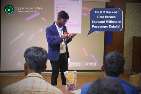 Cybersecurity Bugbounty Databreach Tnstc Ethicalhacking… Karthikeyan V