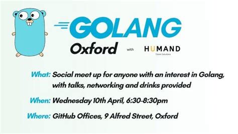 Golang Speakers Sessions April 2024 Wed Apr 10 2024 630 Pm Meetup Humand Talent