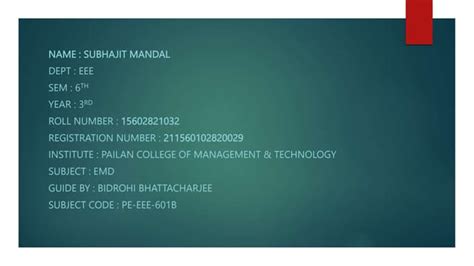 subhajit mandal emd pptx