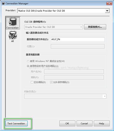 Oraoledbpus10dll 找不到指定的模块。test Connection Failed Because Of An Error