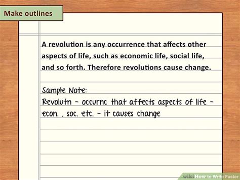 How To Write Faster Steps With Pictures WikiHow
