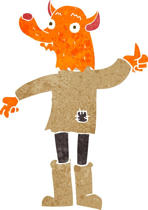 Cartoon Fox Man 44911171 Png
