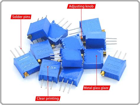 3296w Multiturn High Precision Potentiometer Unicom Radio