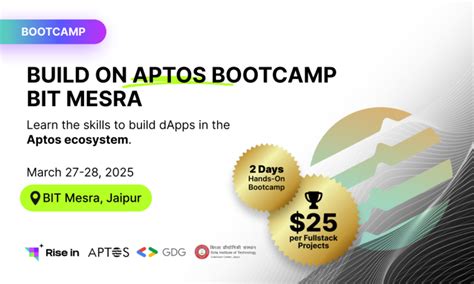 Free Aptos Developer Bootcamp Learn Move And Build Web3 Dapps